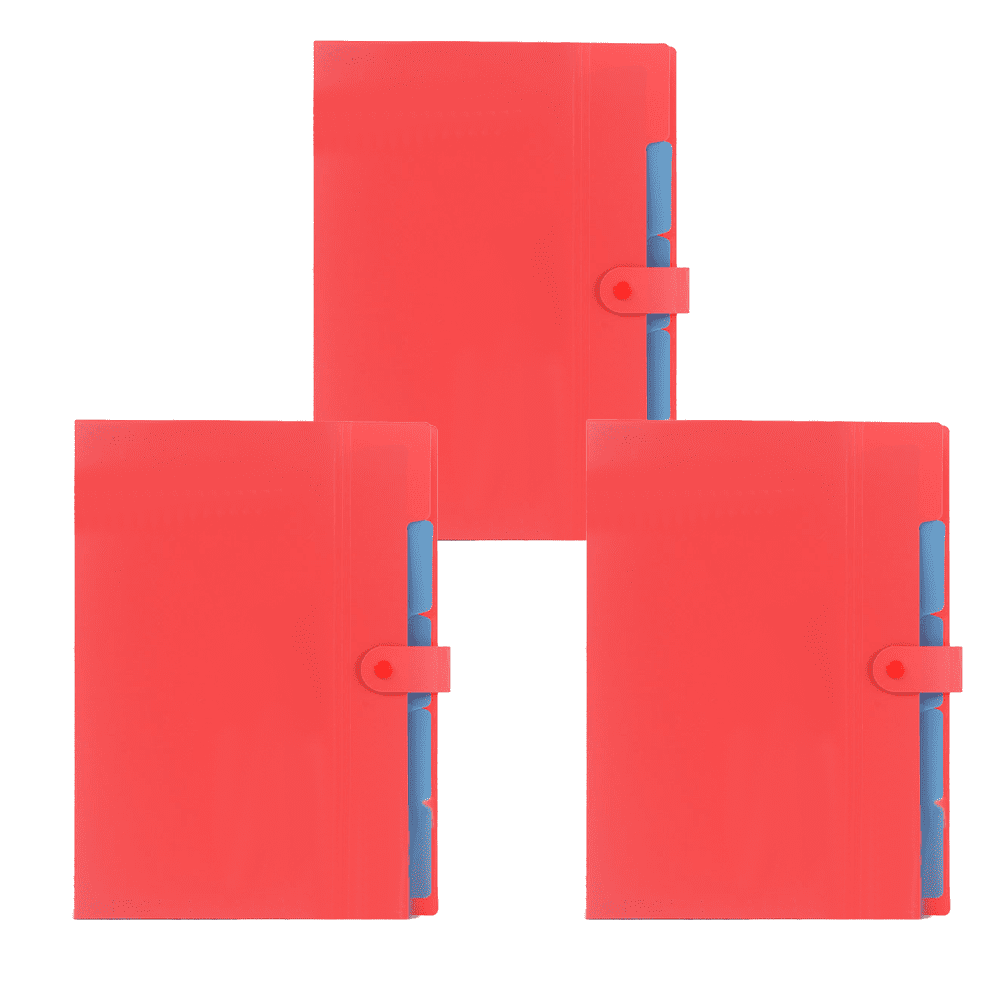 3pcs Expanding File Folder, A4 Letter Size Accordion Folders, Folder ...