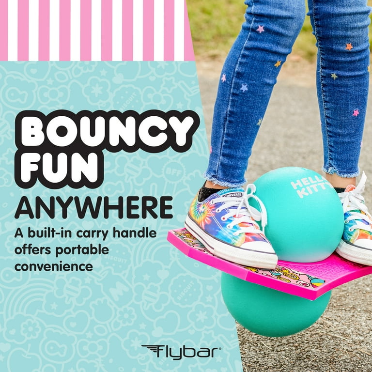 Silver Black Pogo Ball