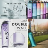 Live Infinitely 24 Oz BPA-Free Reusable Daily Insulated Water Bottle ...