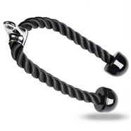 CAP Deluxe 28" Curl Bar Cable Attachment with Rubber Handgrips ...