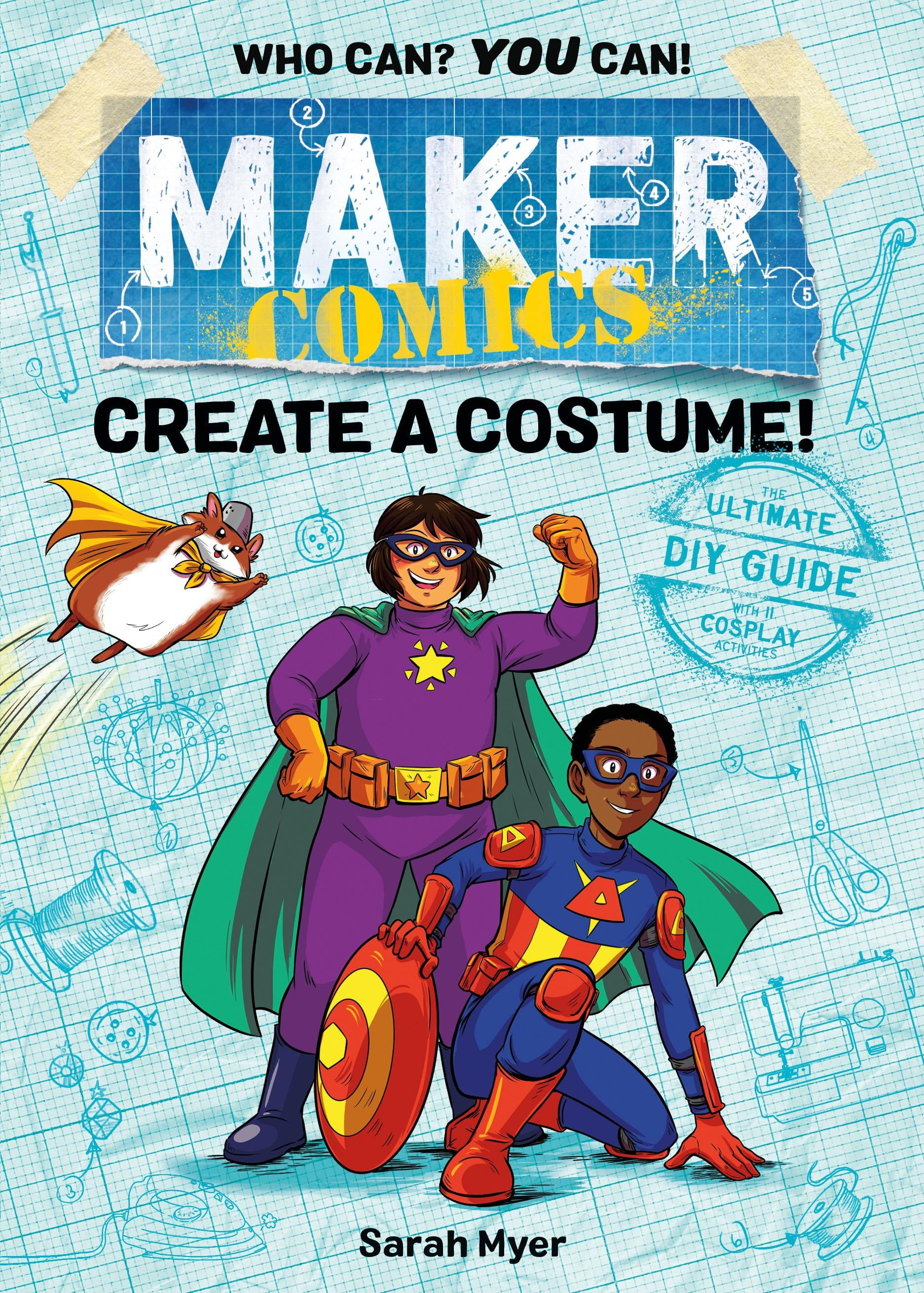 Maker Comics: Maker Comics: Create a Costume! (Paperback) - Walmart.com ...