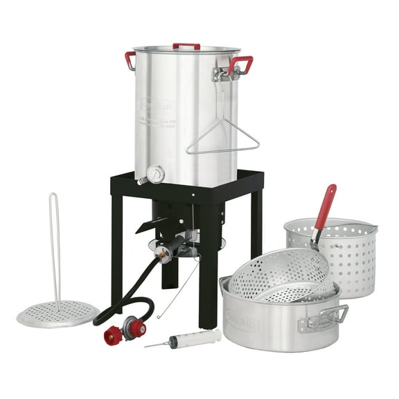 Loco Cookers 30qt SmartTemp Propane Turkey Fryer - Walmart.com