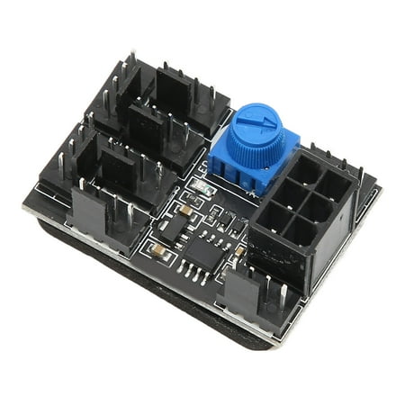 PWM Fan Hub, Easy Installation Computer Fan Controller For Desktop ...