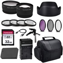 16pc-Accessory Kit for Canon EOS Rebel SL1 DSLR Cameras, Kit Includes ...
