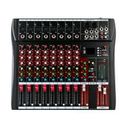 Pyle PMXU43BT 4 Channel Bluetooth Sound Board Mixer System for DJ ...