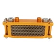 Applicable to Motorcycle Oil Cooler 17 Pcs Aluminum 4 Radiator ...