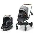 Monbebe Car Seat Stroller Combo, 360 Rotating Modular Travel System ...