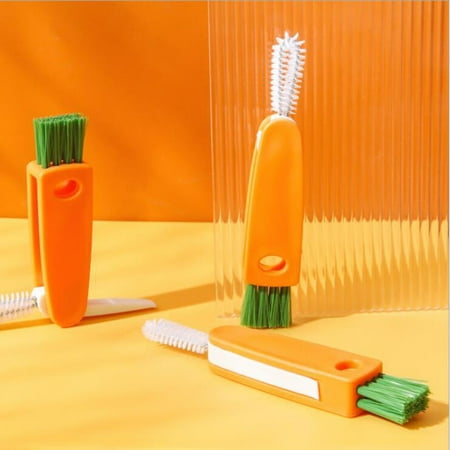 3-piece set of creative multi-function folding mini cleaning brush for ...