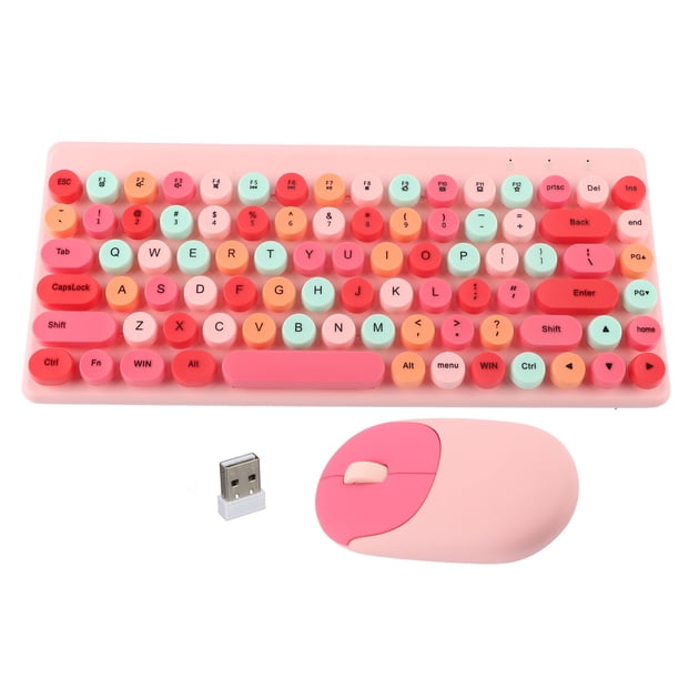 Wireless Keyboard Mouse Set,Keyboard Mouse Combo Wireless Gaming ...