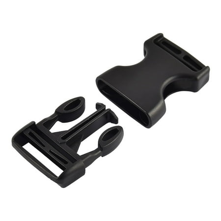 Suitcase Backpack Bag Strap Plastic Side Quick Release Buckle Black ...