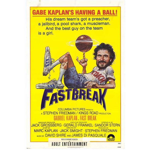 Fast Break - movie POSTER (Style A) (27" x 40") (1979) - Walmart.com