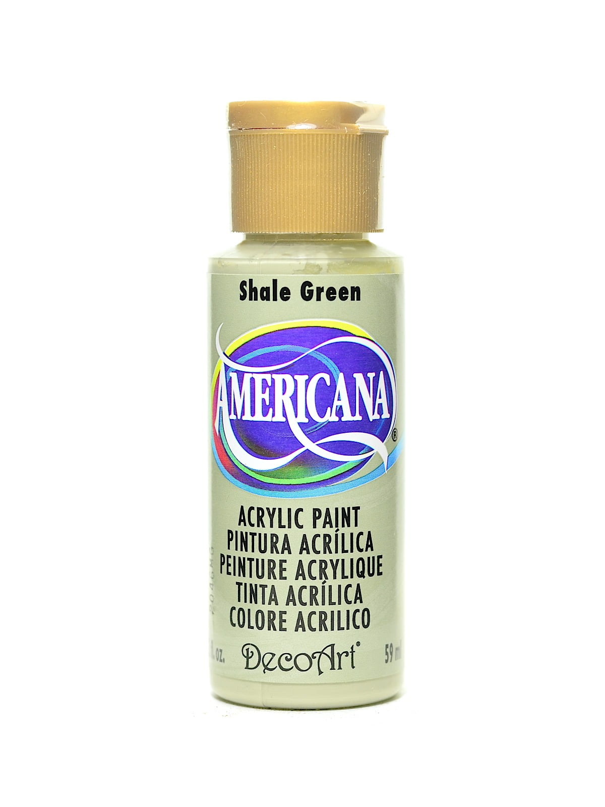 Americana Acrylic Paints shale green, 2 oz. (pack of 8) - Walmart.com