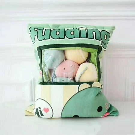 Plushies Bagged Pudding Toys Stuffed Mini Plush Animals Dolls Pillow ...