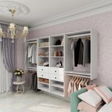 ModMakers Wood Closet System With Drawers, Modular Closet Organizer and ...