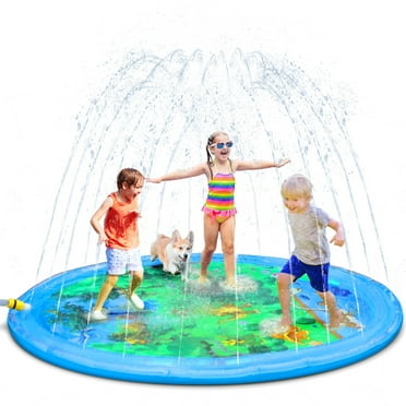 SUGIFT Inflatable Splash Pad Water Sprinkler Pool for Kids - Walmart.com