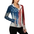 250th Anniversary Patriotic Hoodie for Women - Vintage American Flag ...