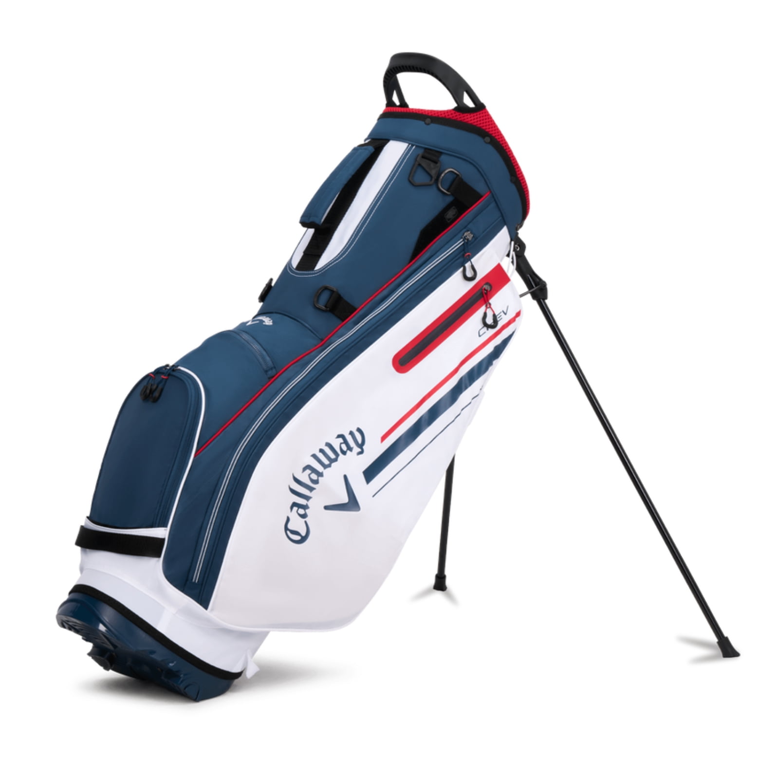 Callaway 2023 Chev Golf Stand Bag-Navy White Red - Walmart.com