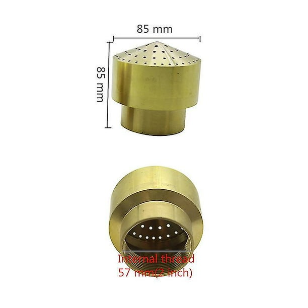 1pc 1"/1.5"/2" Female Thread Brass Fireworks Water Column Fountain ...