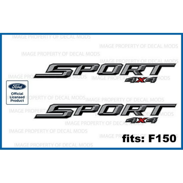 Decal Mods Sport 4x4 Decals Stickers for Ford F150 XLT (2015-2022) - F ...