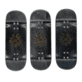Slushcult Limited Black Plies Fingerboard Deck - Split Oval Logo ...
