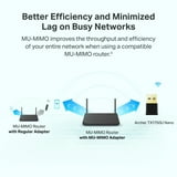 TP-Link AX1750 Nano Wi-Fi 6 Dual-Band Wireless USB Adapter, Travel ...