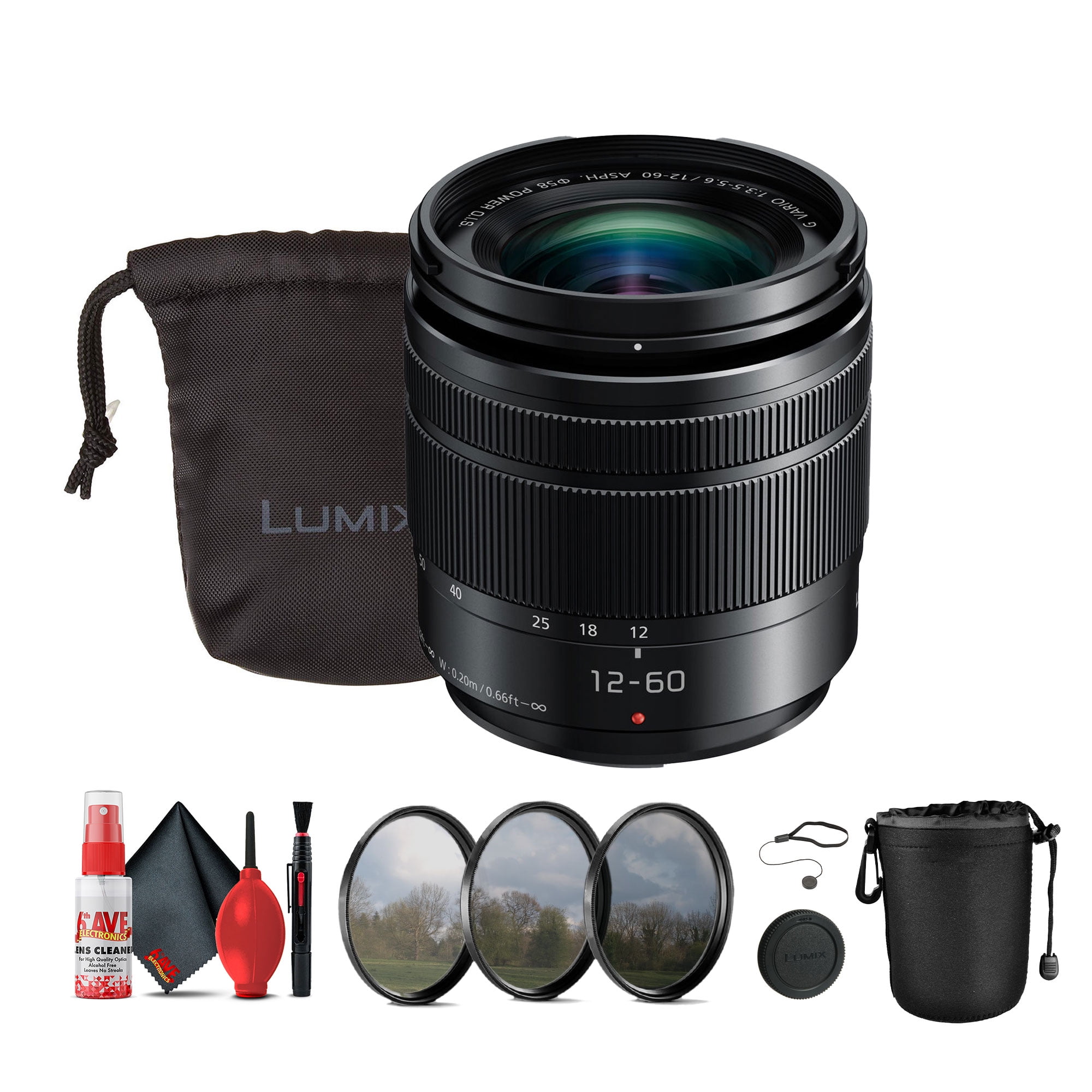 Click here for Panasonic Lumix G Vario 12-60mm F/3.5-5.6 Lens Bun... prices