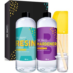 East Coast Resin Epoxy 64 Oz Kit. for Super Gloss Coating and Tabletops ...