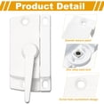 20 Pack Zinc Alloy Window Sash Locks Hardware - Walmart.com
