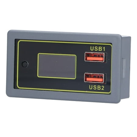 Volt Meter, 7-Segment Display Input Reverse Protection LCD Screen Car ...
