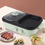 Miumaeov 4L/4.2QT Electric Hot Pot Multifunctional Portable Non-stick ...