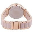 Michael Kors Women's Parker Wrist Watch, Crystal Pave Logo, Rose Gold ...
