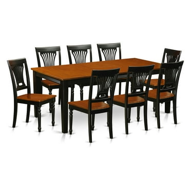 Powell Lenoir 5 Piece Dining Table Set, Wirebrushed Oak - Walmart.com