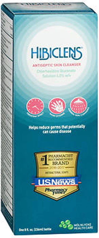 Hibiclens Antiseptic Skin Cleanser - 8 oz - Walmart.com