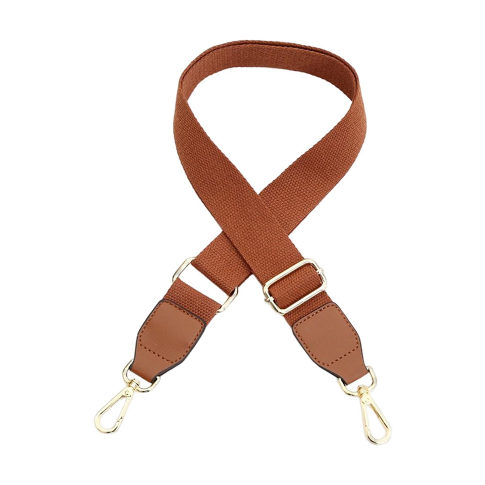 Wide Shoulder Strap with Metal Swivel Hooks Adjustable for Girls Canvas ...