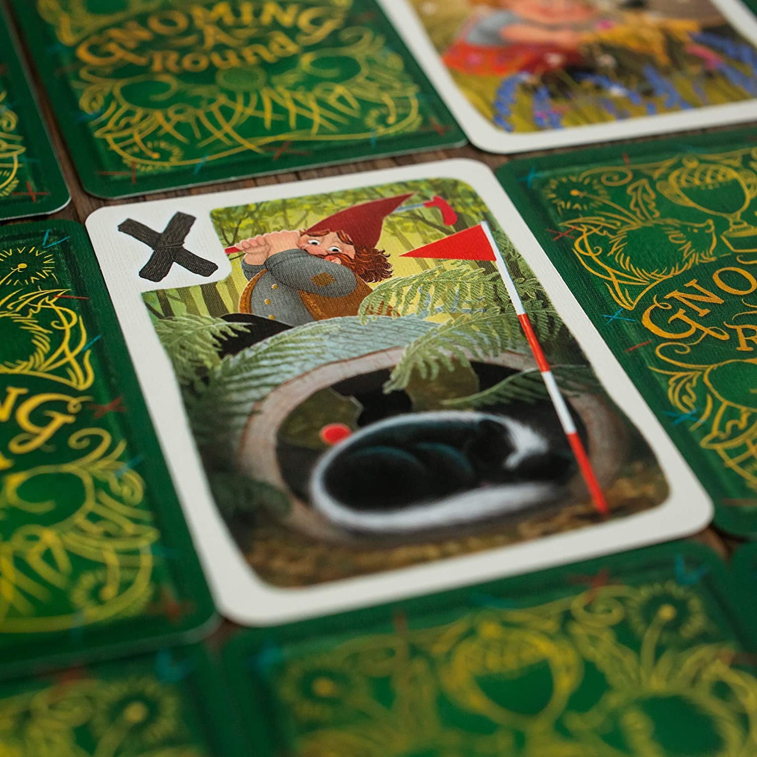 Locked Key Security Gnoming A Round Card Game - Family Fun For 2-7 ...