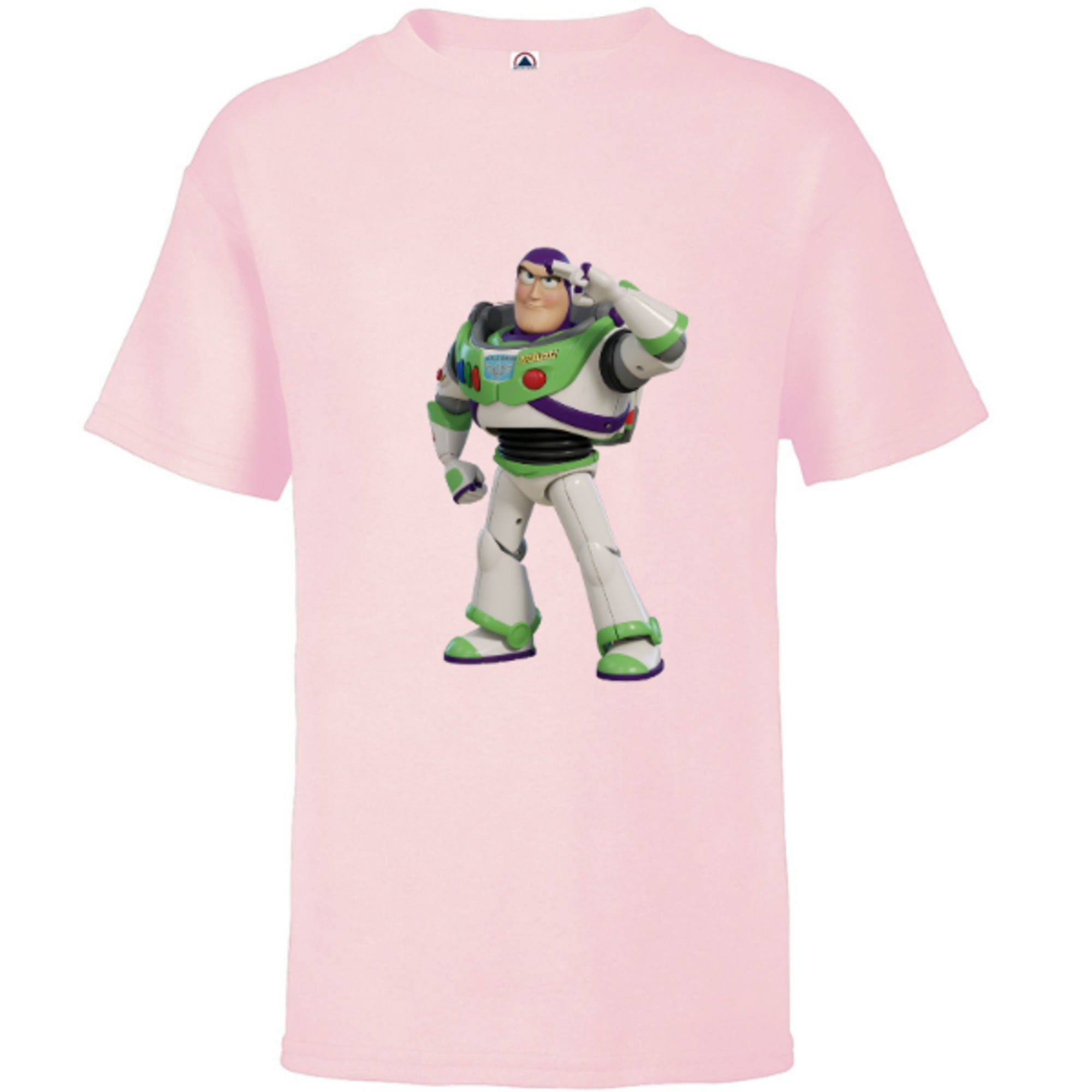 Disney Pixar Toy Story 4 Buzz Lightyear Hero Salute T-Shirt - Short ...