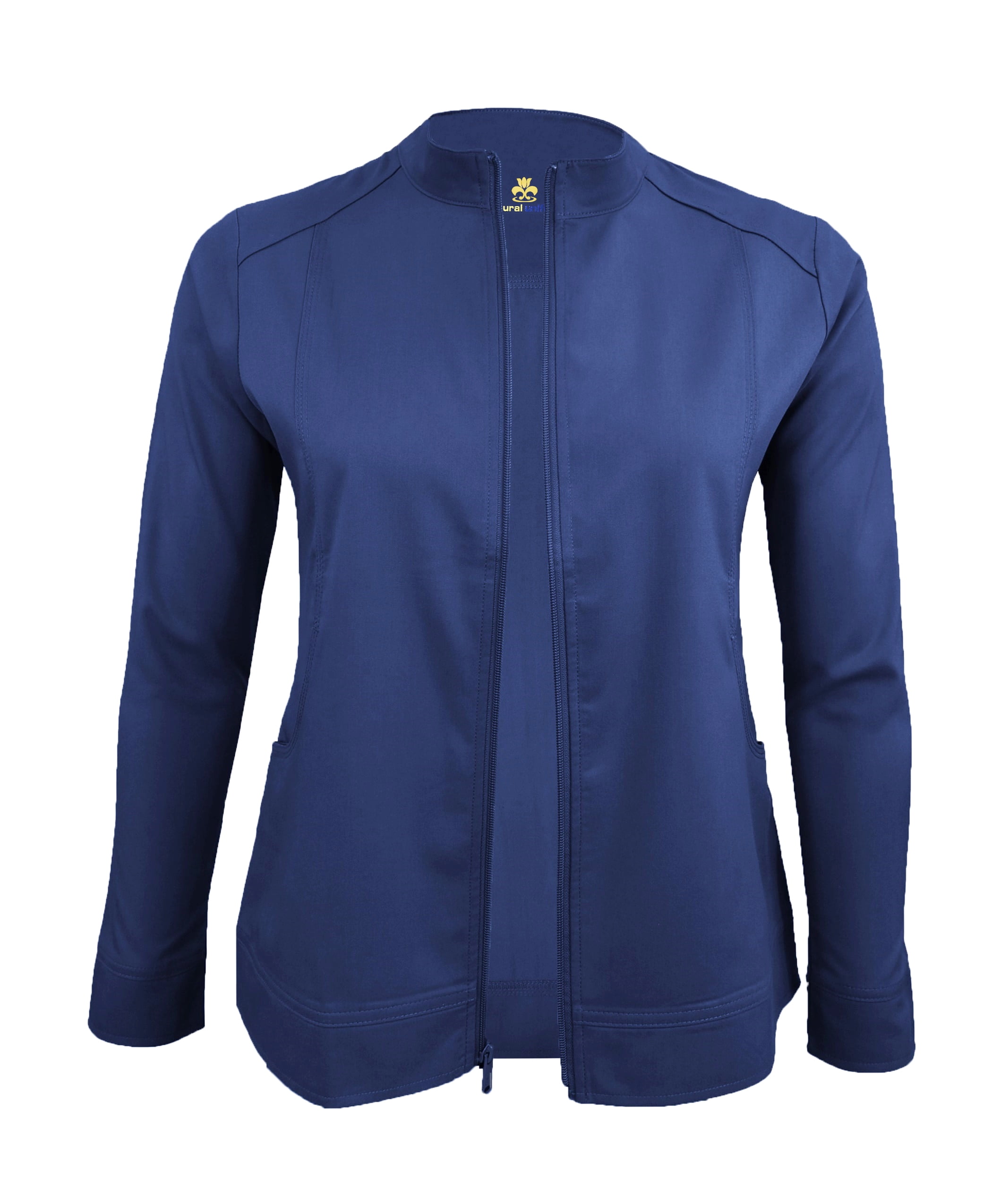 NATURAL UNIFORMS WOMENS SOFT STRETCH SCRUB JACKET AND WARM UP JACKET ...