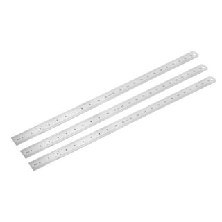 BAZIC Wooden Ruler 12" (30cm), Singel Metal Edge, (3/Pack), 24-Pack ...