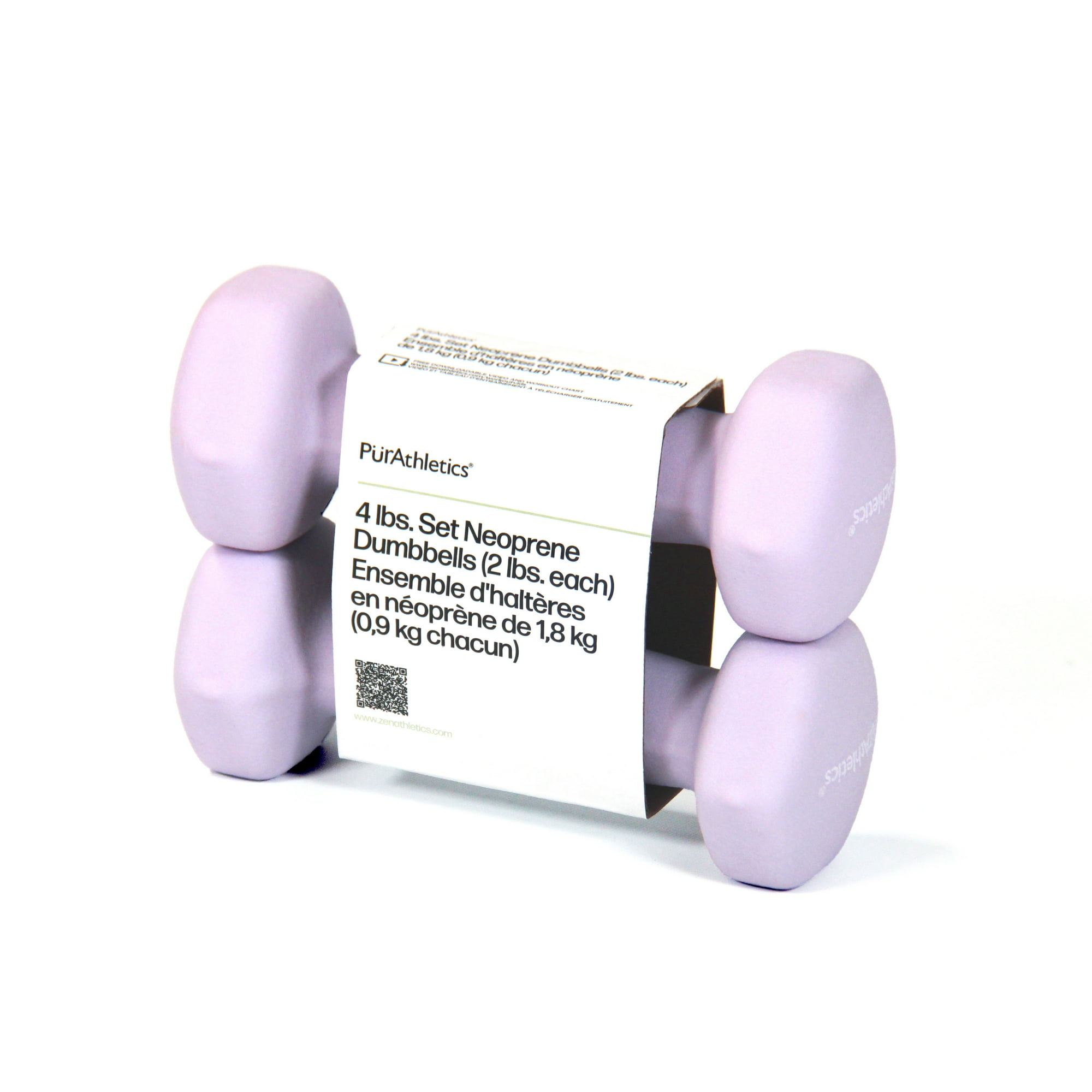 Click here for Purathletics 2x2lbs Dumbbell - Pastel Lilac prices