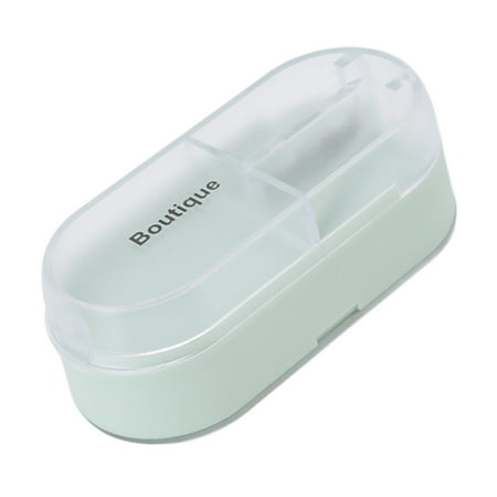 Medicine Storage Compartment Box,Pill Cutter Splitter Portable Tablet ...