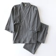 AGWOLF Cotton Pajamas for Women Sets Japanese Kimono & Sumemr Shorts ...