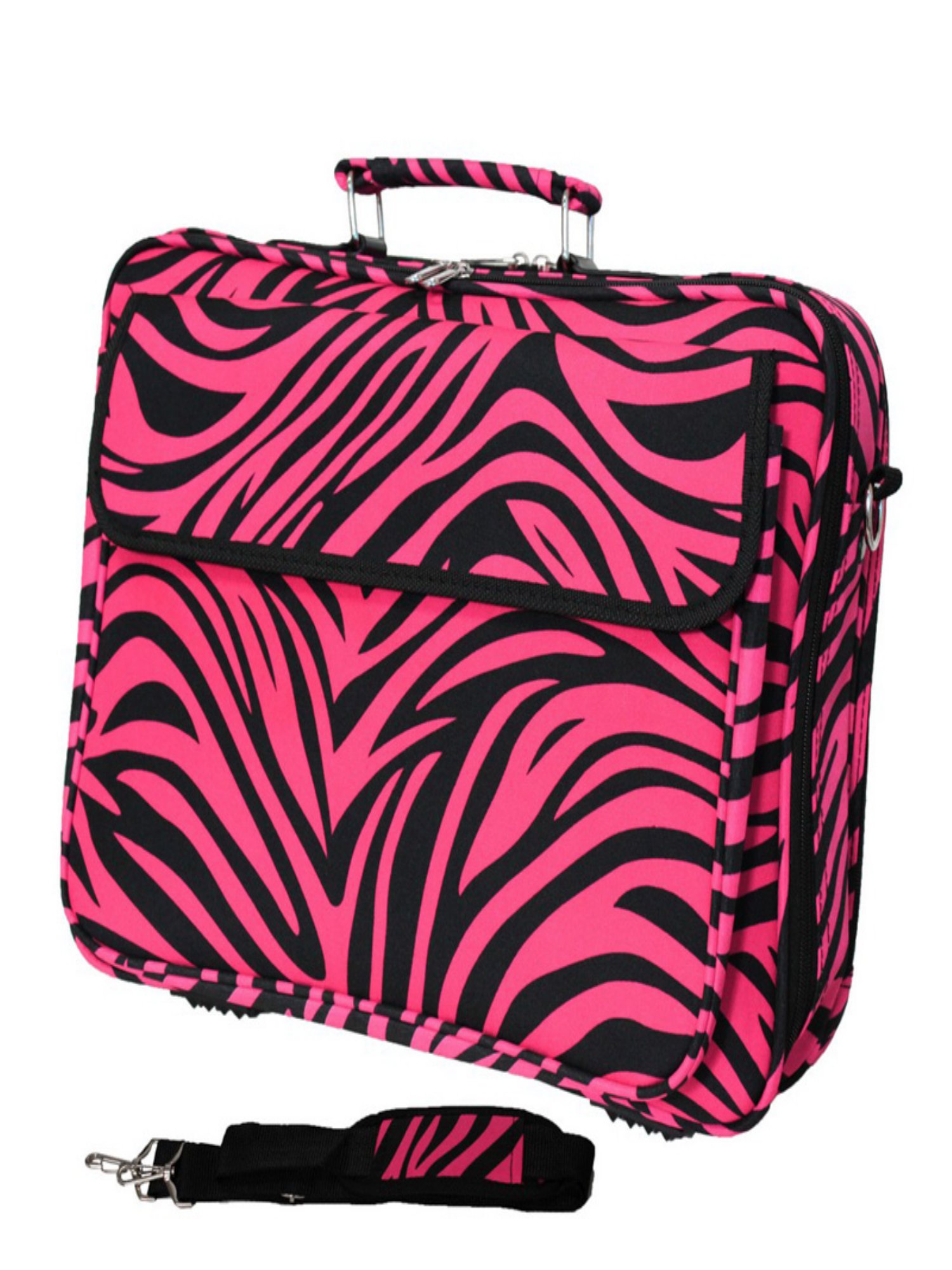 World Traveler Zebra 17 in. Laptop Computer Case - Walmart.com