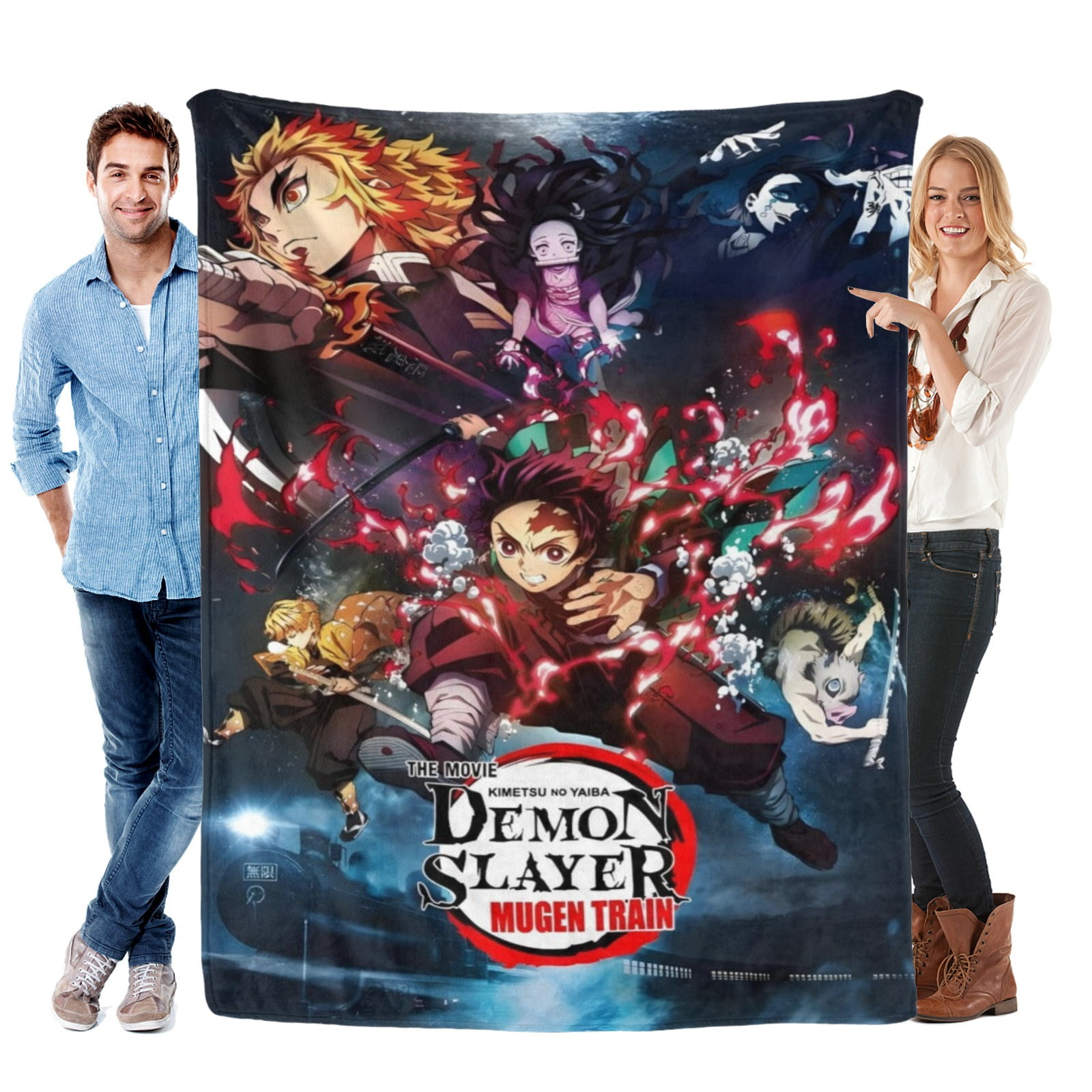 Click here for Damony Demon Slayer: Kimetsu No Yaiba Blanket This... prices