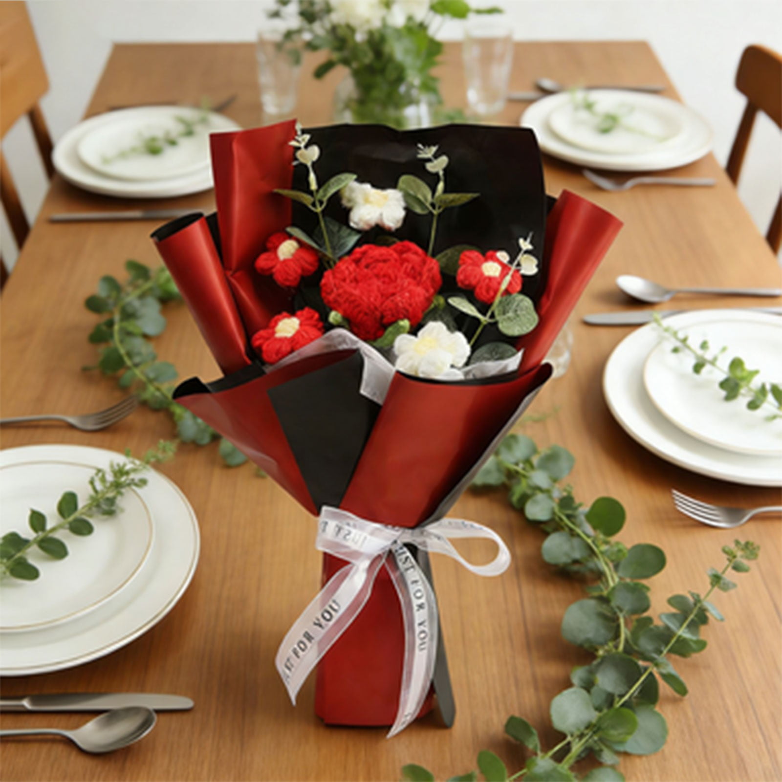 Click here for Jkkant Handmade Wool Flower Bouquet  Knitted Sunfl... prices