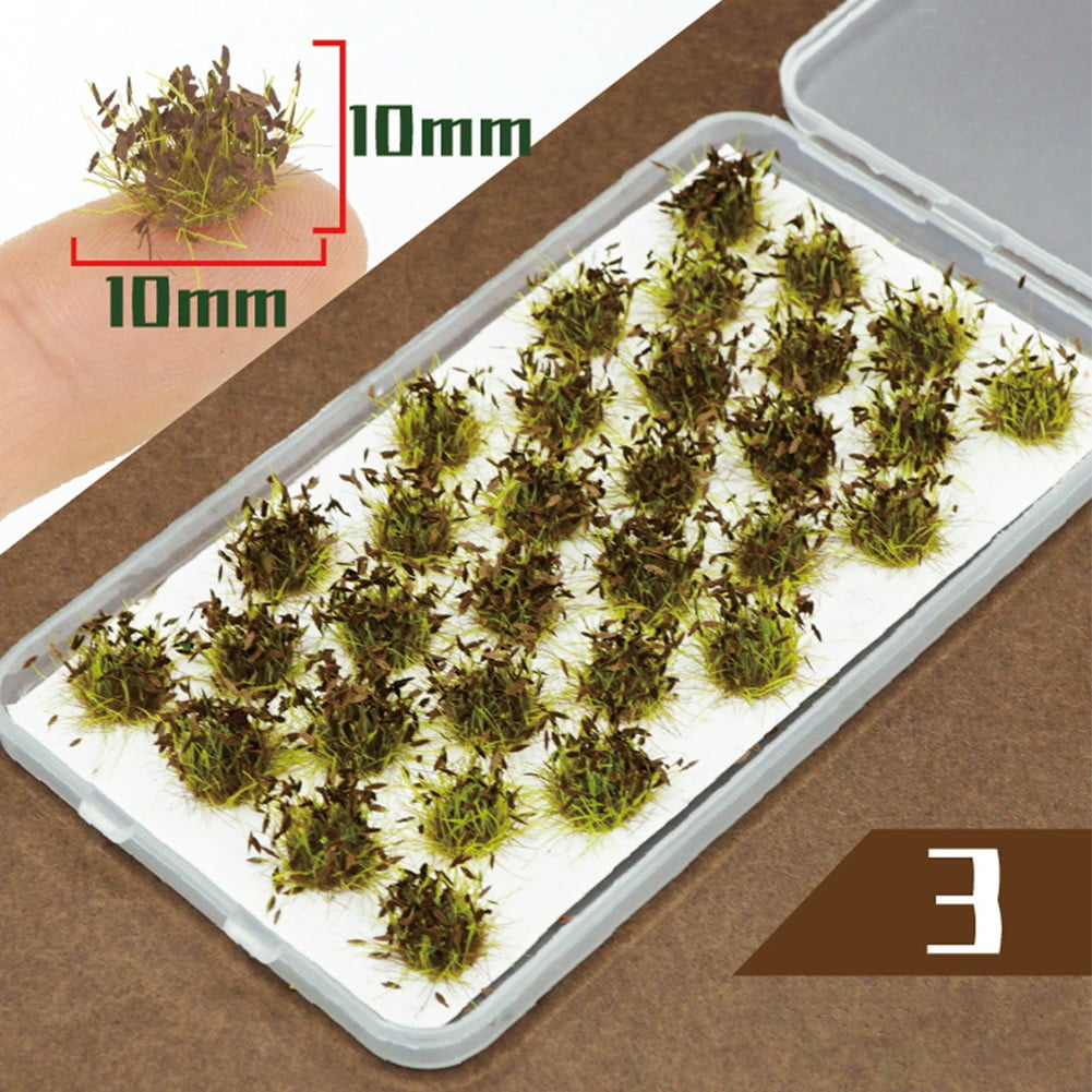 Self-Adhesive Static Grass Tufts Wildflowers Miniature Railway Diorama ...