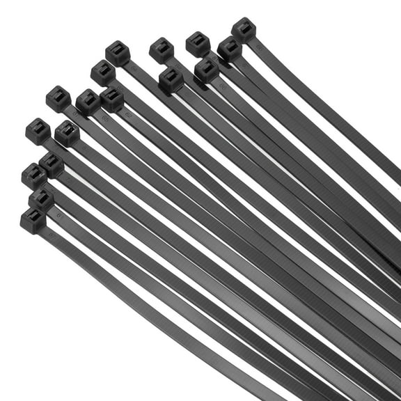 Zip Ties Assorted Sizes, 600 Pack (8+12+14+18Inch) Black Cable Ties ...