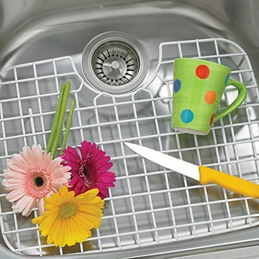 Better Houseware Stainless Steel Kitchen Dish Sink Protector Grid ...