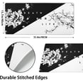 Black White Cherry Blossom Mouse Pad Japanese Sakura Death Life ...