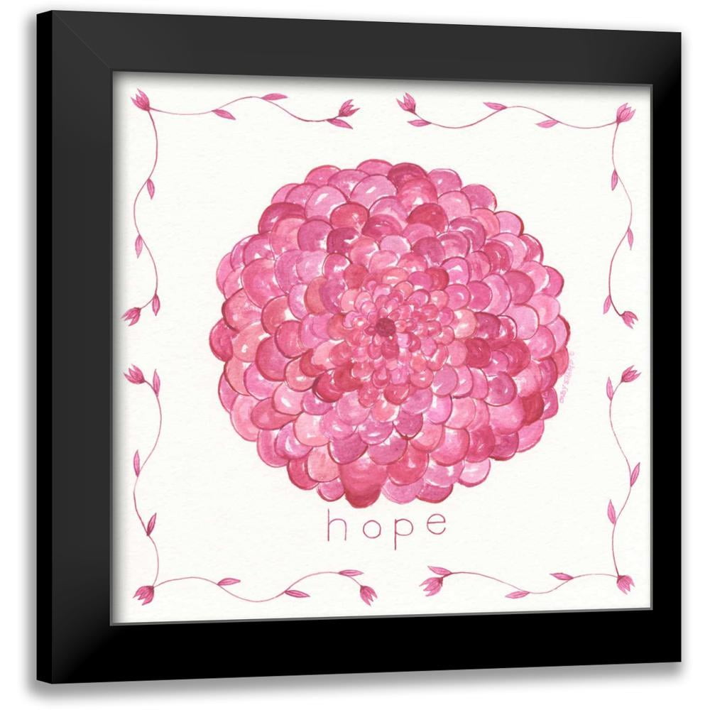 Shamp, Cindy 15x15 Black Modern Framed Museum Art Print Titled - Hope ...