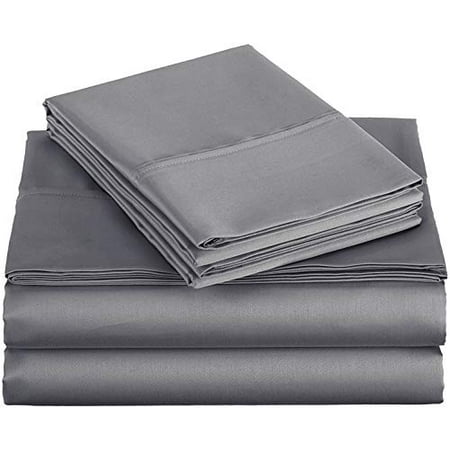 Microfiber RV Sheet Sets, 70x80 Camper King, Dark Grey Solid, Bed ...